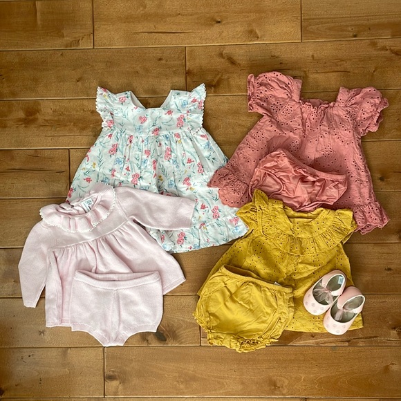 Janie and Jack | Matching Sets | Janie And Jack 62 Bundle Of Dresses ...